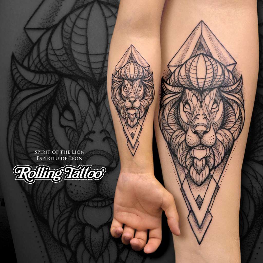 El León en el Mundo del Tatuaje: Poder y Simbología – Rolling Tattoo ...